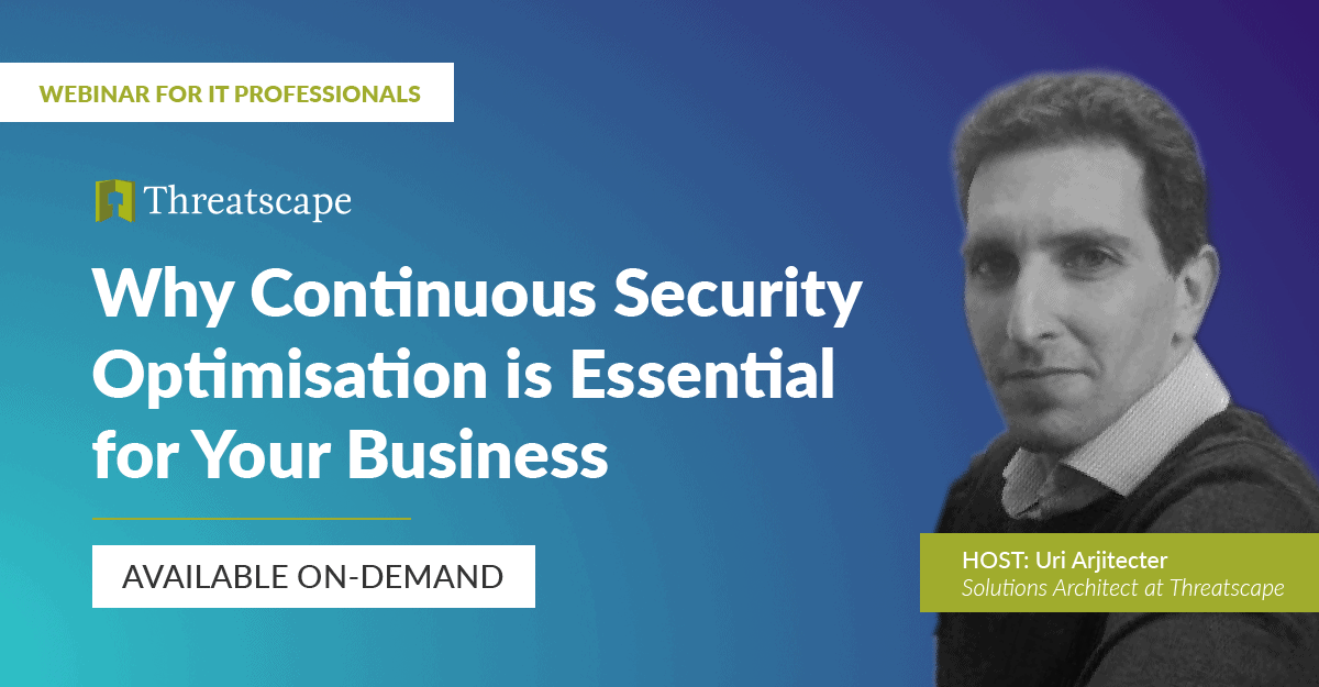 Why Continuous Optimisation Is Essential On Demand Webinar